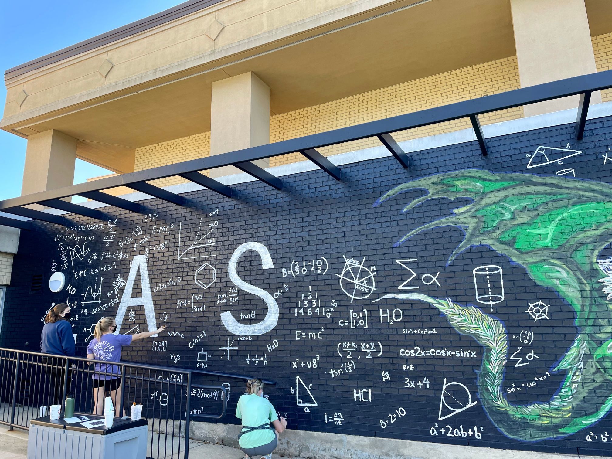 ASMS Students Lead Campus Beautification Mural Project - Alabama School ...